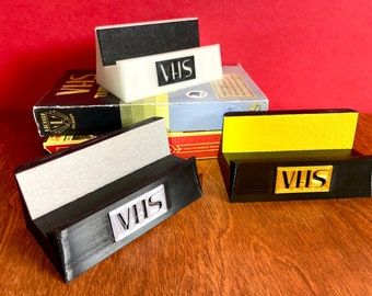 VHS Tape Wall Display Shelf Stand Movie Collection - Etsy