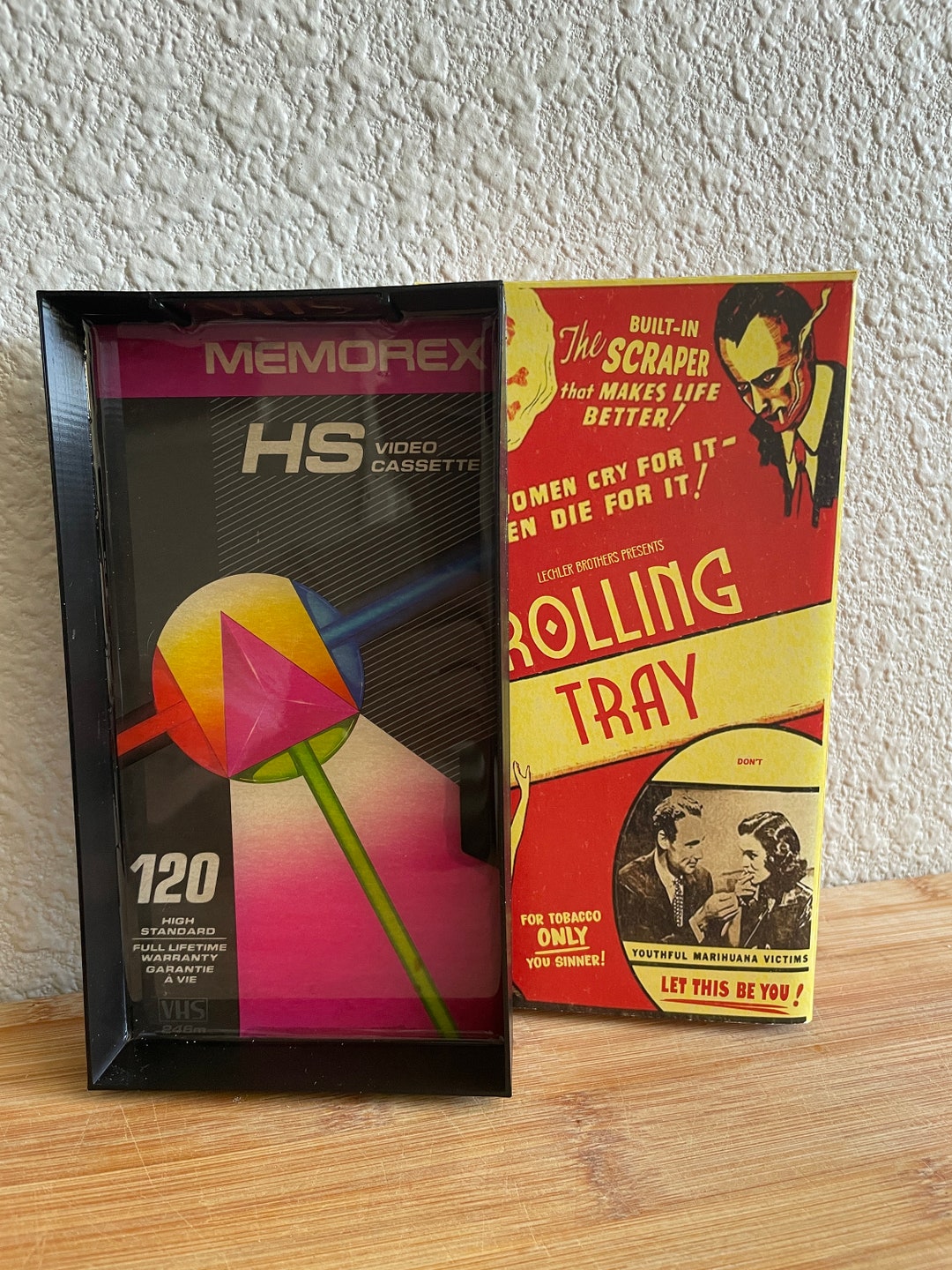 VHS Rolling Tray - Etsy