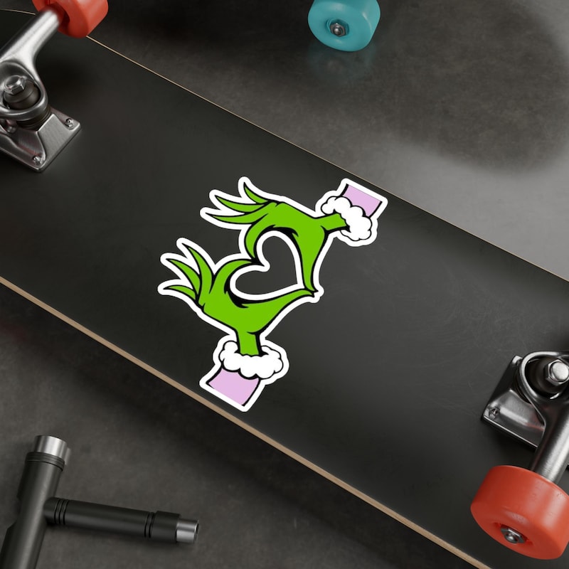 The Grinch Stickers - Etsy