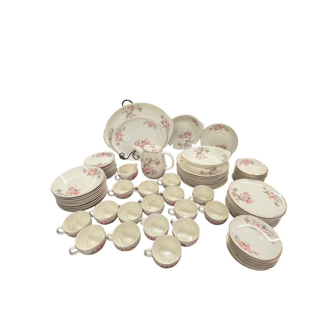 Iva-lure by Crooksville U.S.A. Dish Set Serveware Platters, Plates, Etc ...