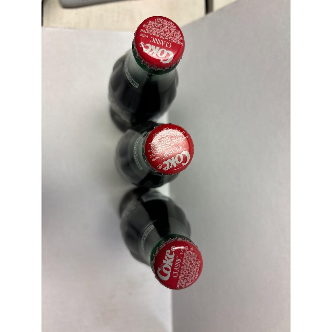 Lot of 3 Class of 2022 8oz Coca Cola Bottles Collectibles - Etsy