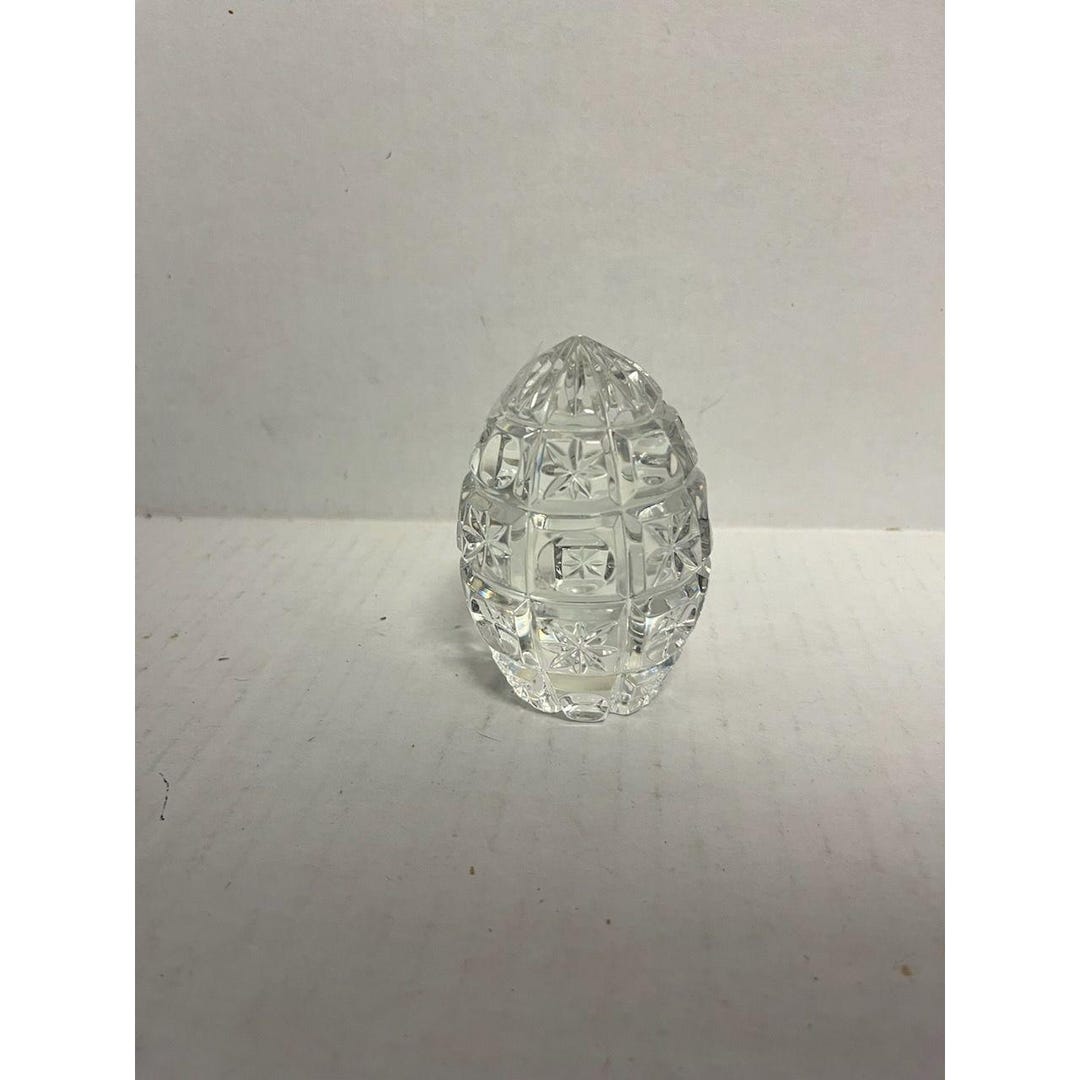 Cut Glass Diamond-cut Crystal Paperweight Home Office Decor - Etsy