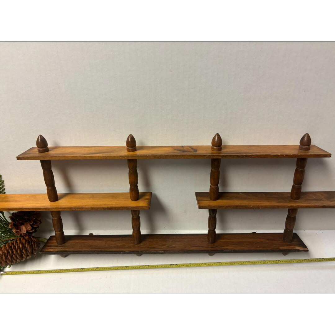 Vintage Display Wall Shelf for Miniatures 3 Tier With Hanger - Etsy