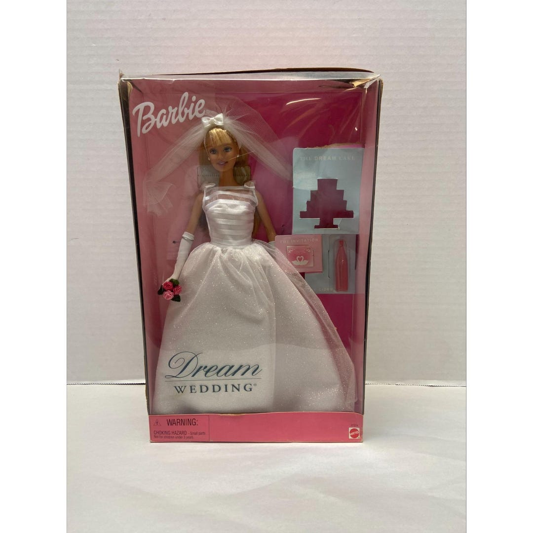 Barbie Dream Wedding Doll With Accessories in Box - Etsy