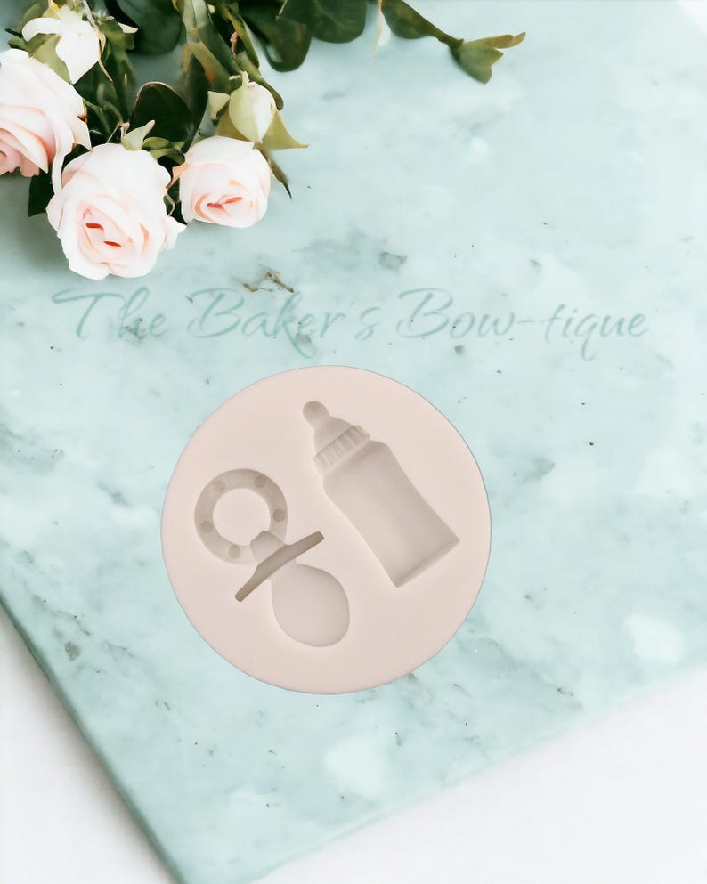 BABY BOTTLE and PACIFIER Silicone Mold - Etsy