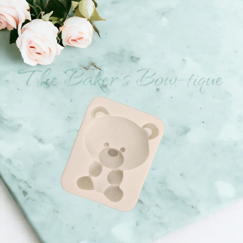 Teddy Bear Silicone Mold - Etsy