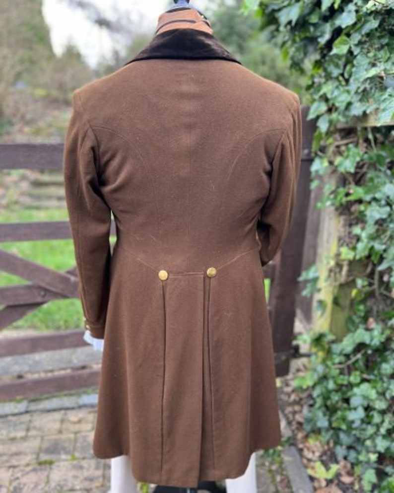 New Handmade Men'sbrown Wool Tail Coat, Men Tailcoat, Gentleman Jacket ...