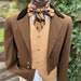 New Handmade Men'sbrown Wool Tail Coat, Men Tailcoat, Gentleman Jacket ...