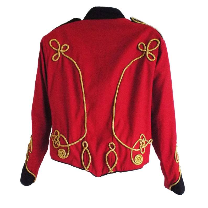 Steampunk Military Uniform British Army Cavalry Jacket Pelisse Modern ...