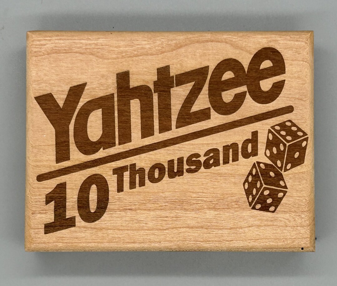 Cherry Yahtzee / 10 Thousand Game Box - Etsy