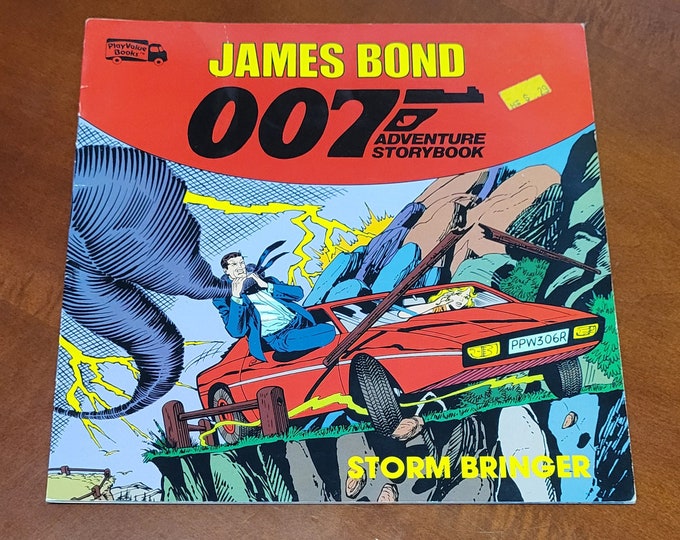 1985 James Bond 007 Adventure Book: Storm Bringer - Etsy