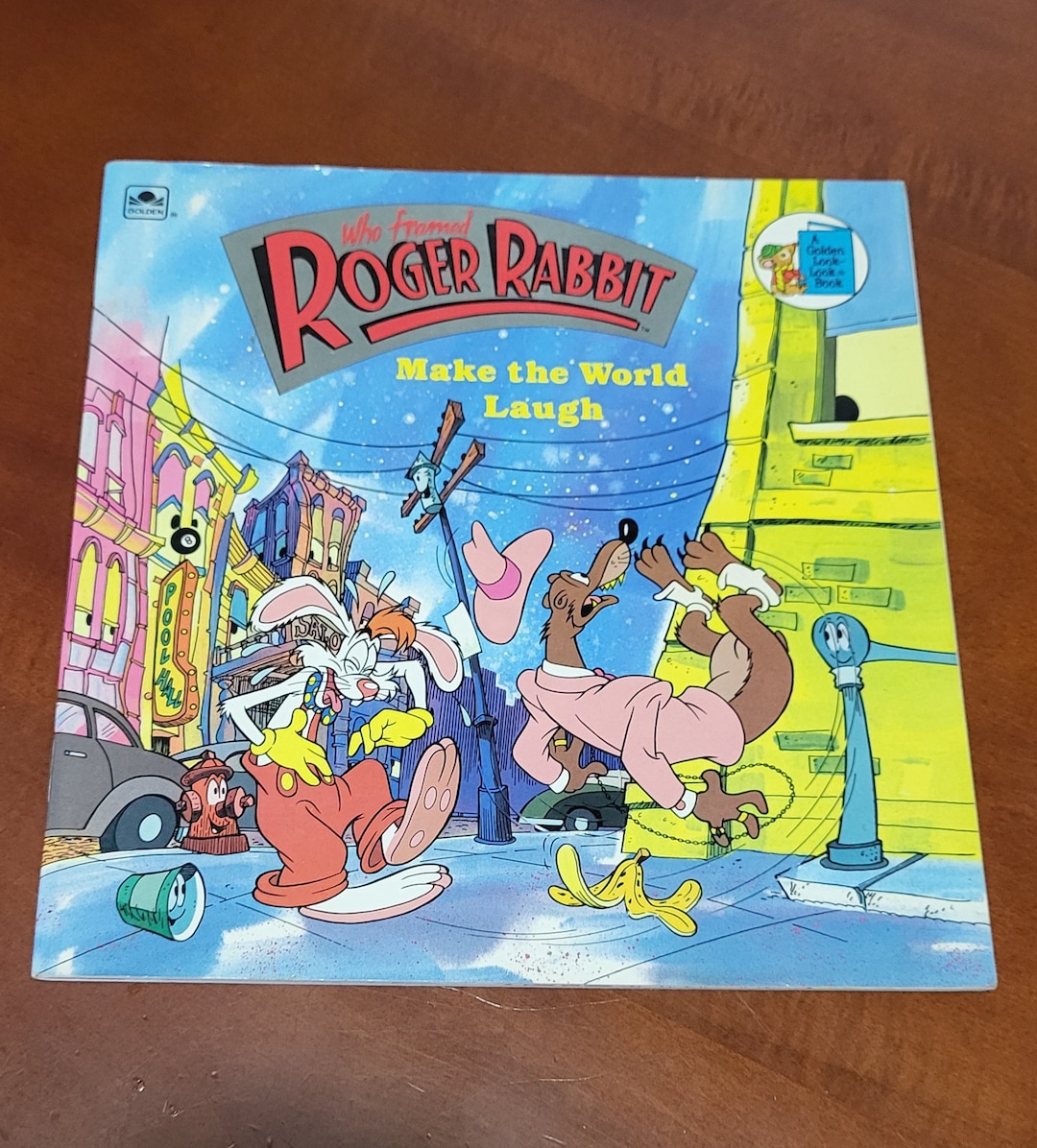 1988 Who Framed Roger Rabbit: Make the World Laugh - Etsy