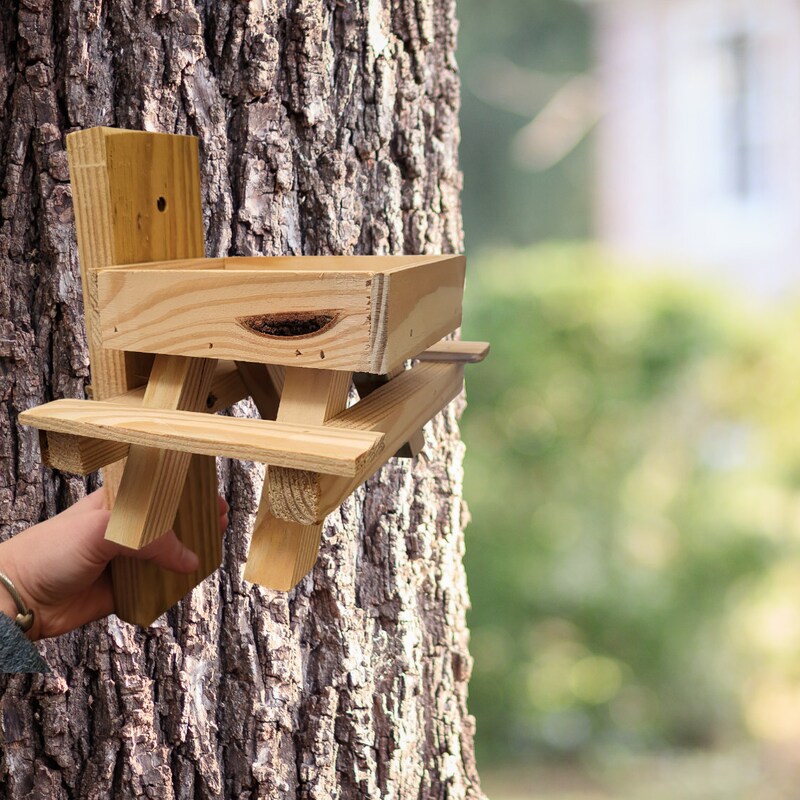 Squirrel Bench - Etsy