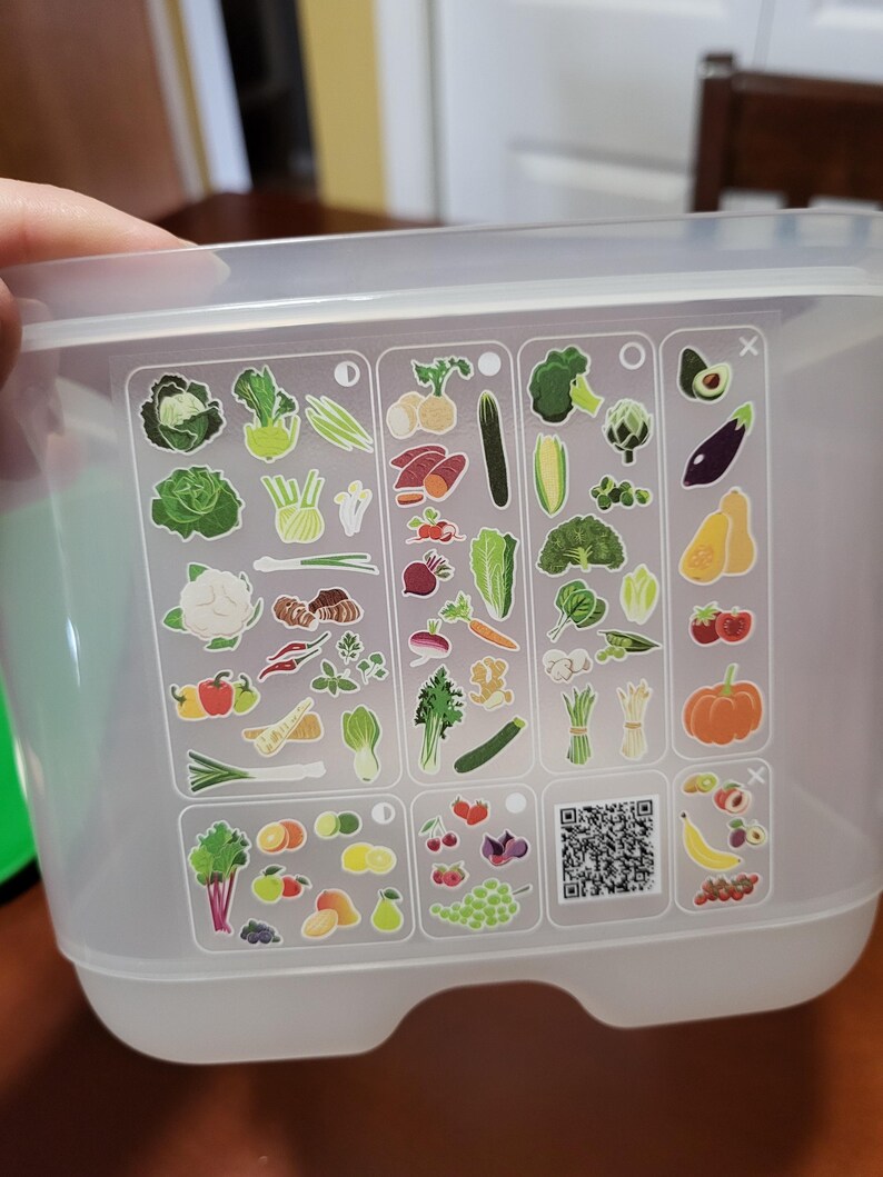 Tupperware Large Fridgesmart, Fruit, Vegetable, 7288B, New - Etsy