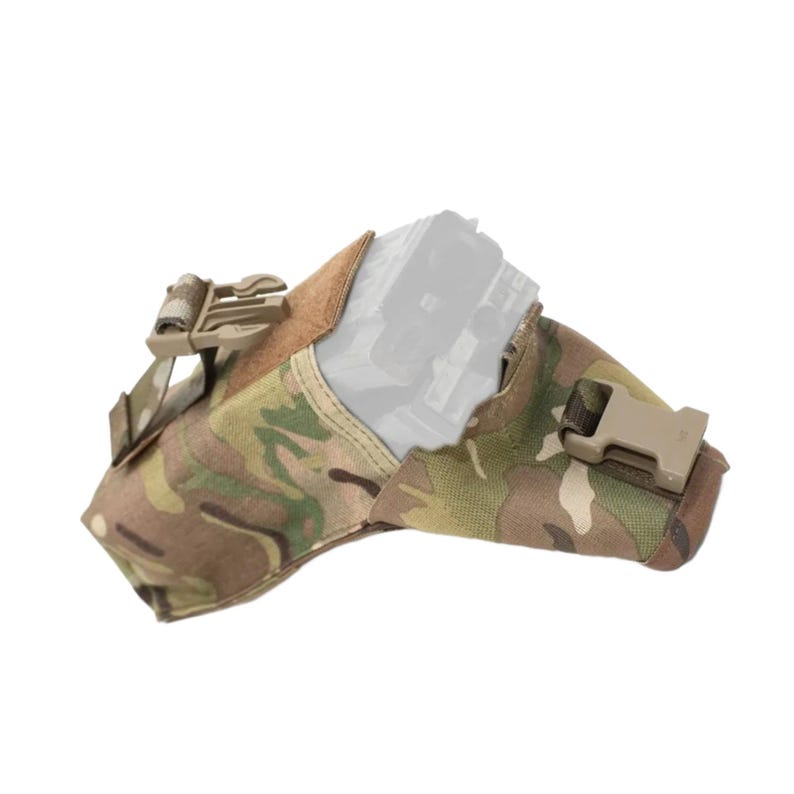 Multicam Cordura Double Magazine Pouch: MOLLE Tactical AK/AR Mag Holder ...