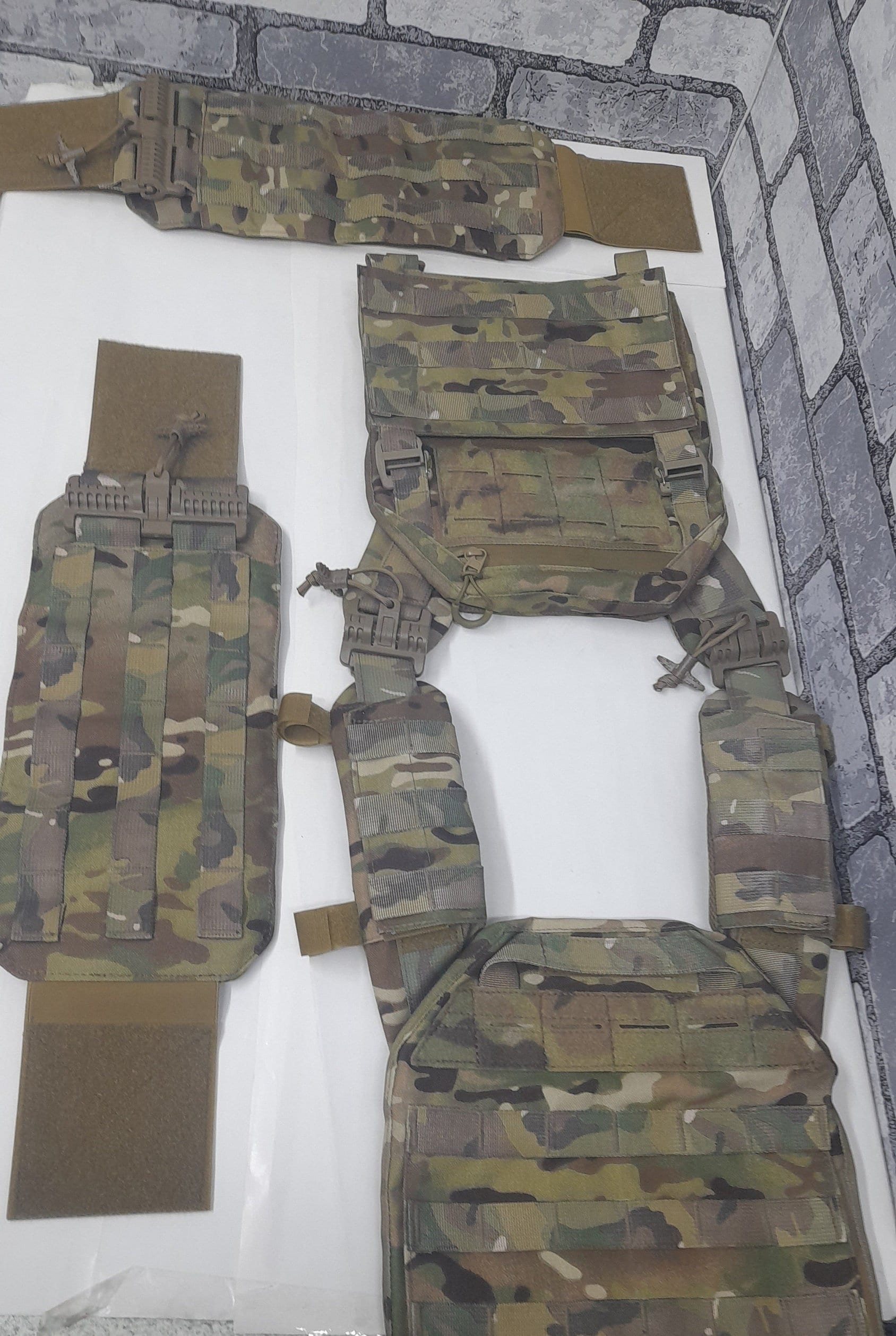 Ukrainian Multicam Plate Carrier Without Plates. With Fast Reset ...