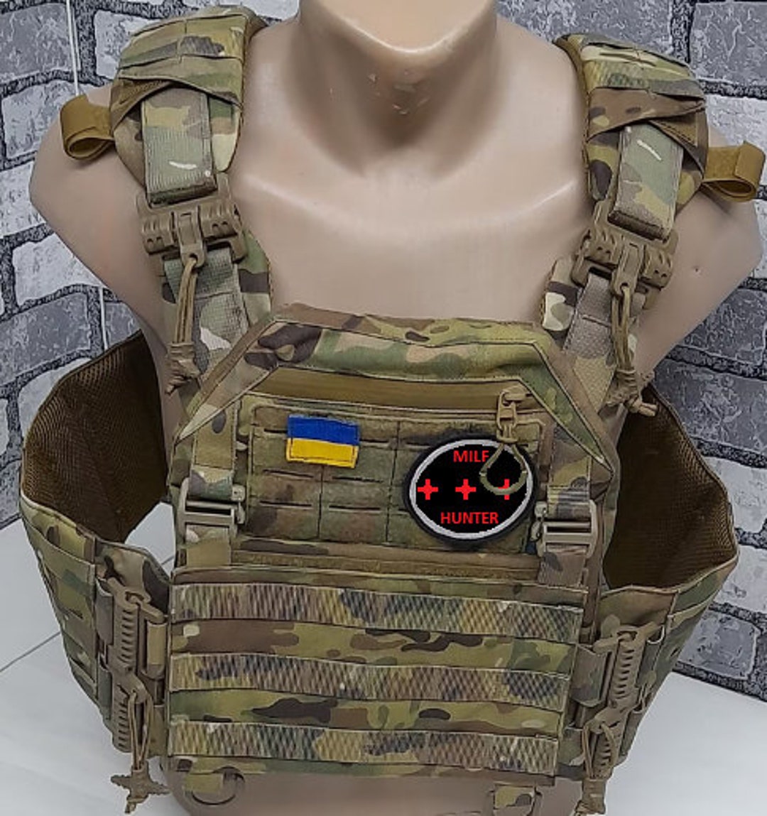 Ukrainian Multicam Plate Carrier Without Plates. With Fast Reset ...