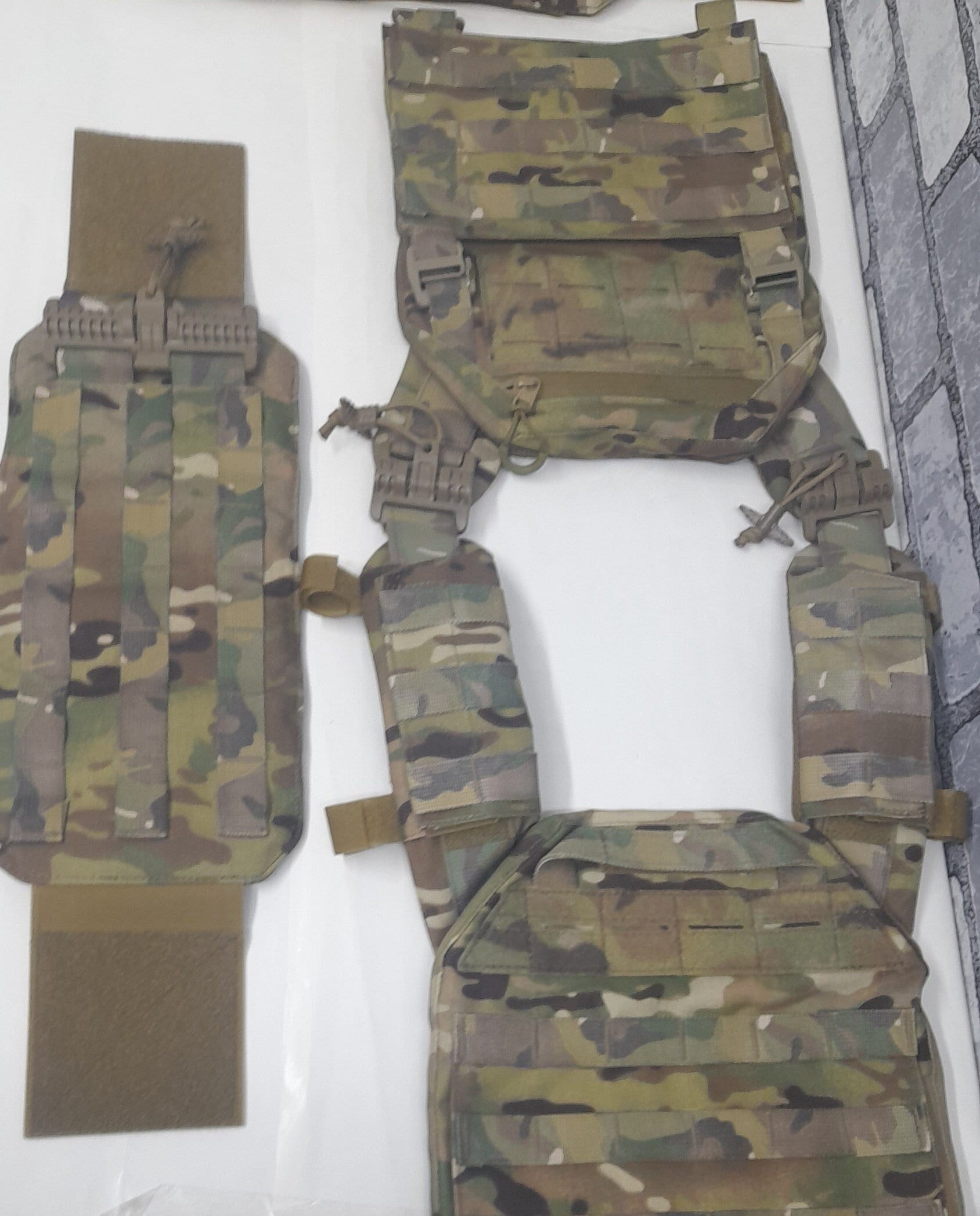 Ukrainian Multicam Plate Carrier Without Plates. With Fast Reset ...
