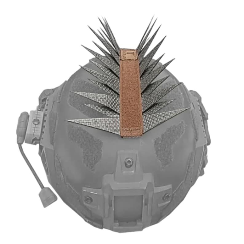 Dinosaur Helmet Mohawk: Tegris Polymer Airsoft Cosplay Accessory - Etsy ...