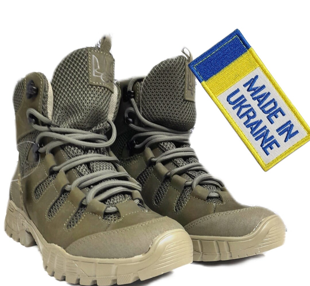 Combat Boots PTNPNX C1 - Handmade Ranger Green Camo Leather Work Boots ...