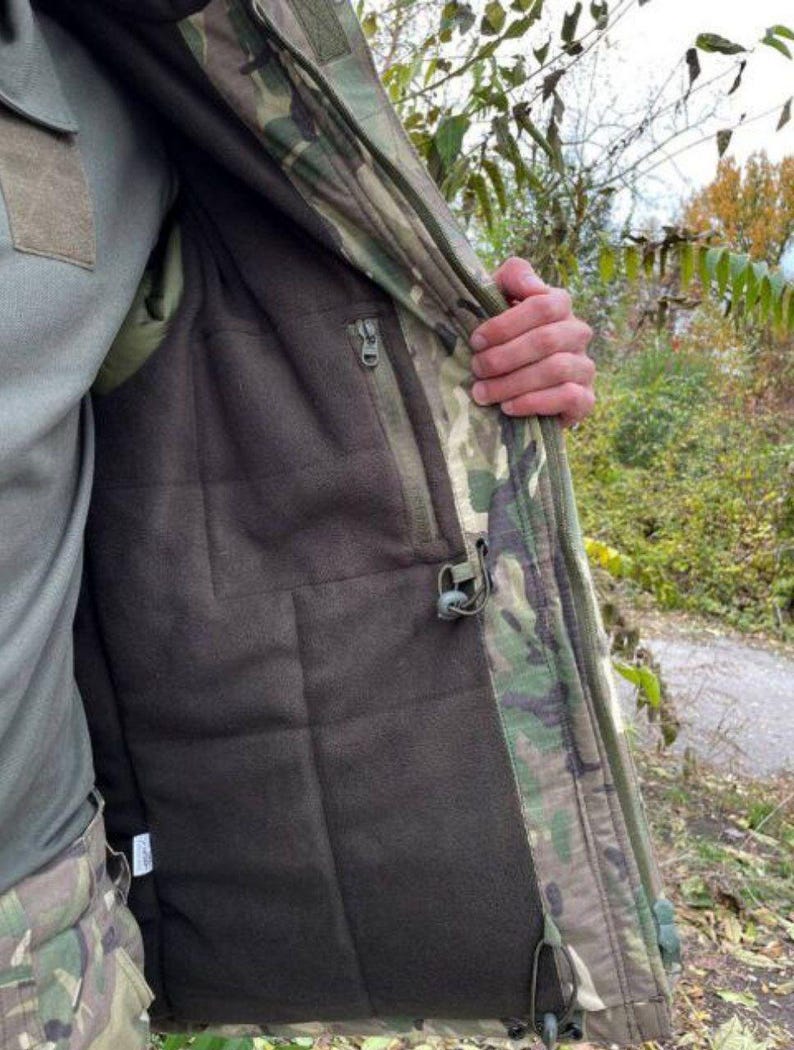 Military Winter Jacket Bushlat Multicam– Tactical Army Coat Hooded ...