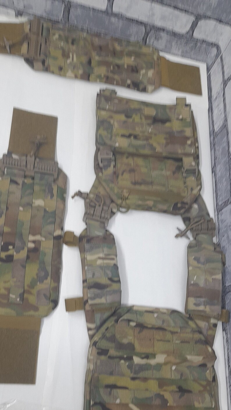 Ukrainian Multicam Plate Carrier Without Plates. With Fast Reset ...