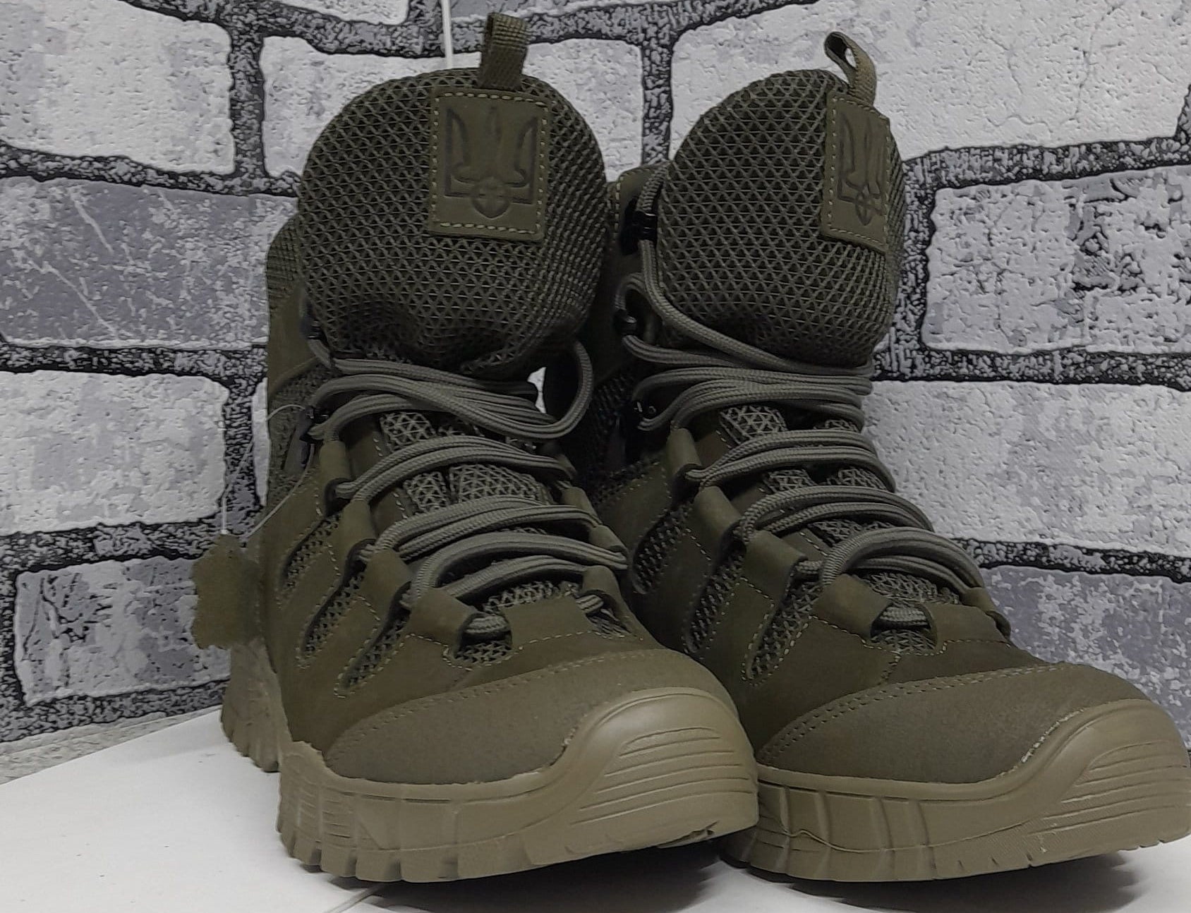Combat Boots PTNPNX C1 - Handmade Ranger Green Camo Leather Work Boots ...
