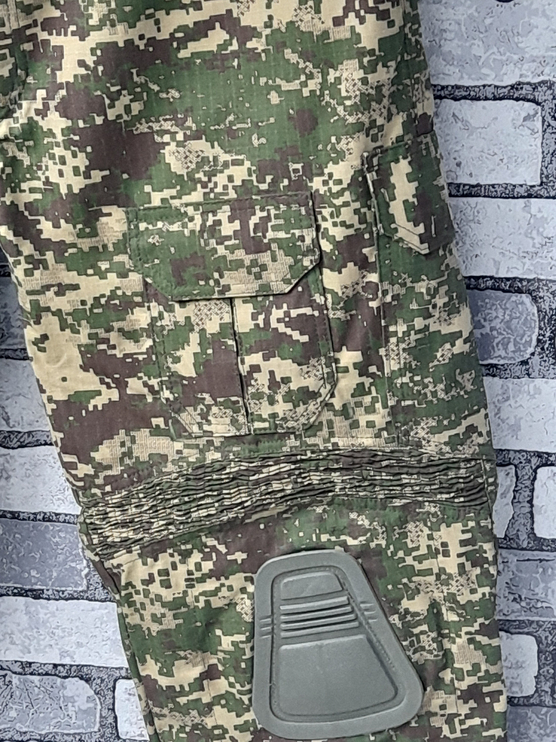 Ukrainian Pixel Combat Pants With Knee Pads. PREDATOR Pixel Trousers of ...