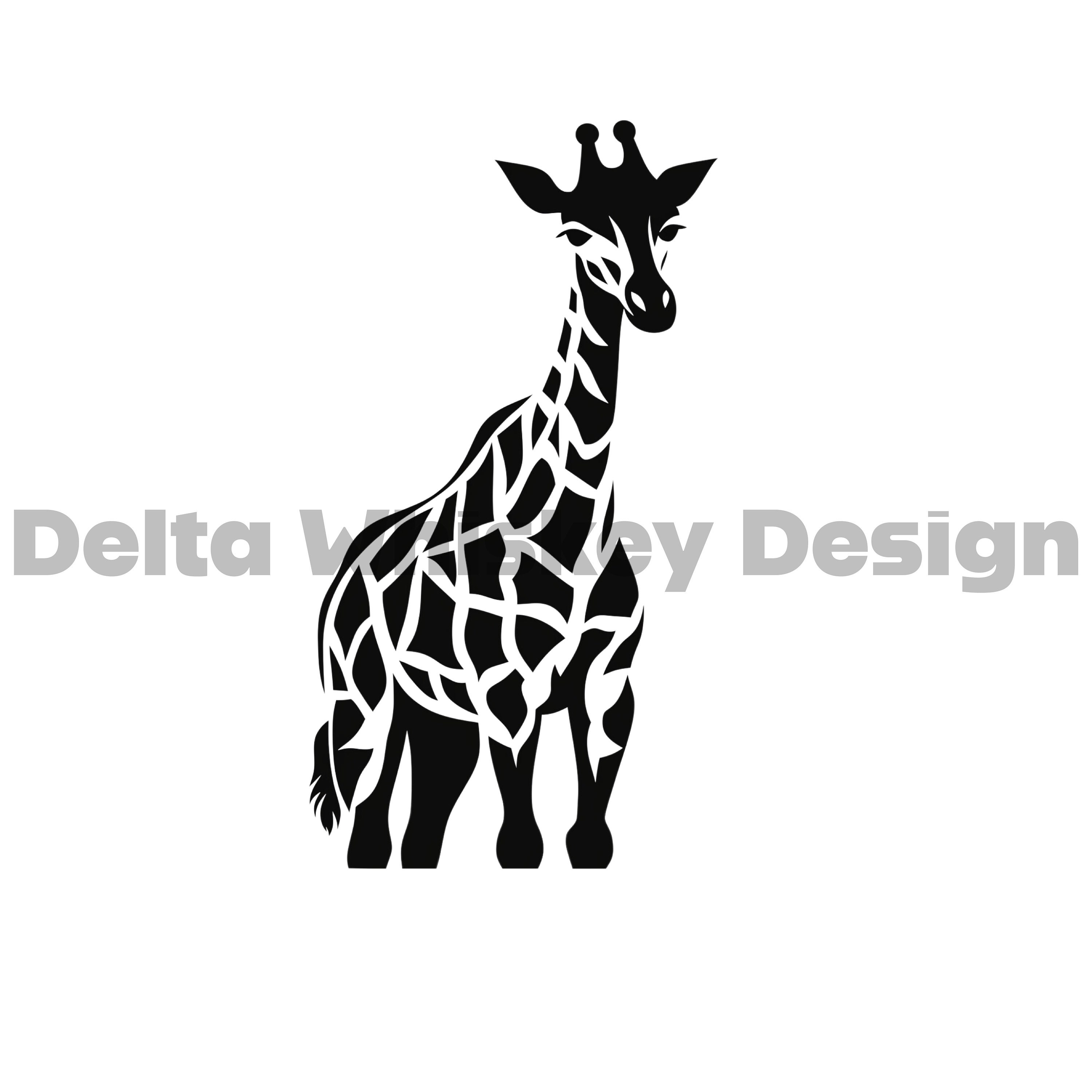 Giraffe Svg, Giraffe Clipart, Safari Svg, Animal Png, Silhouette ...