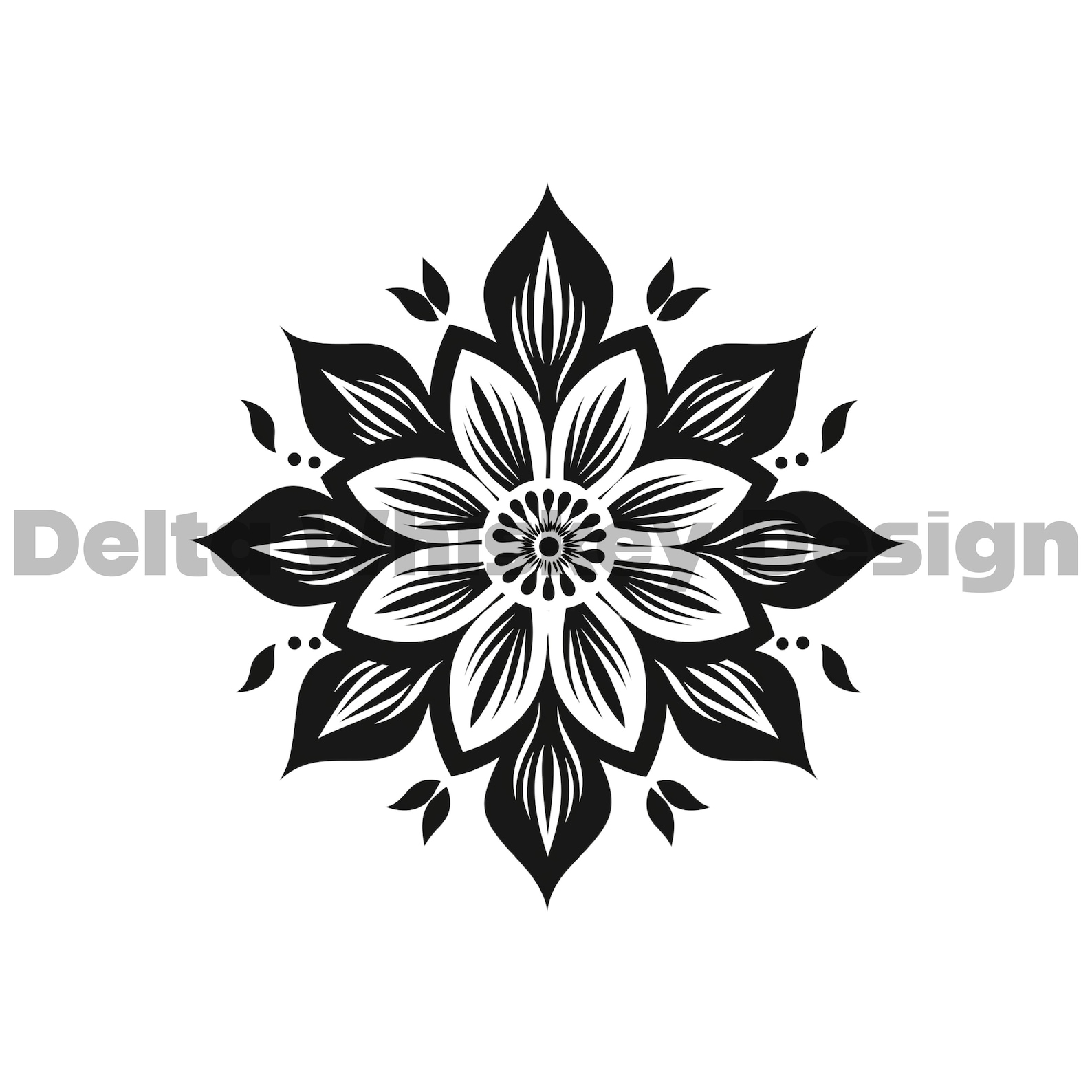 Floral Motifs SVG, Cricut Bouquet, SVG, Png, Silhouette, Silhouette Svg ...