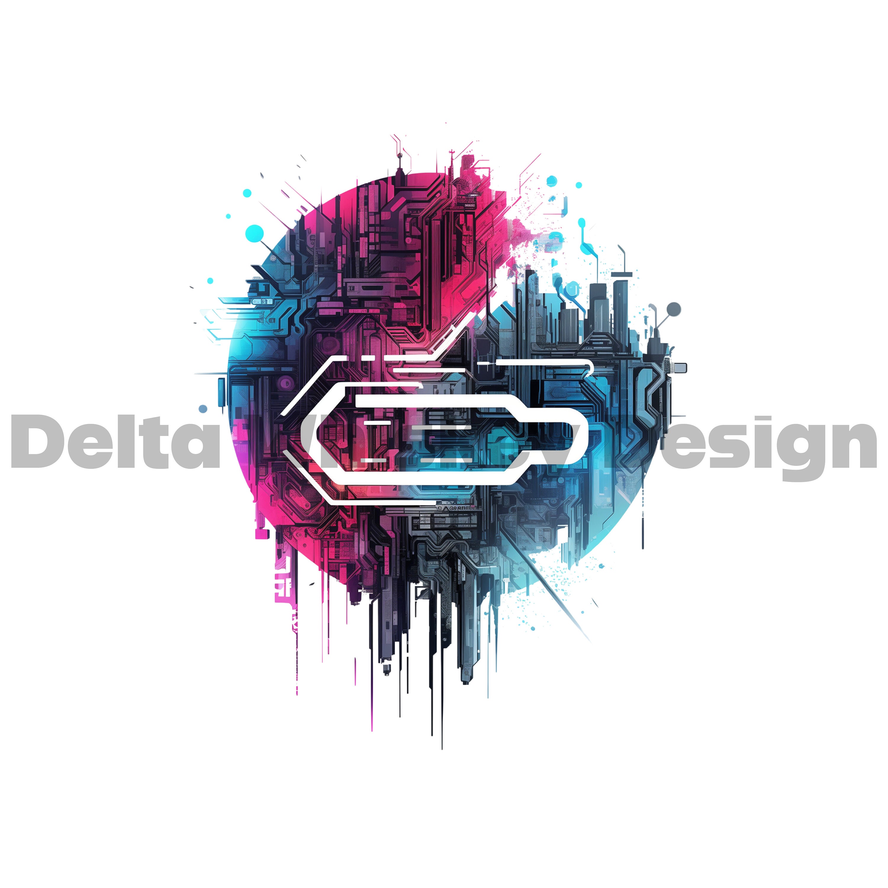 Cyberpunk Svg Logo | Digital Logo | Professional Logo | Office Art ...