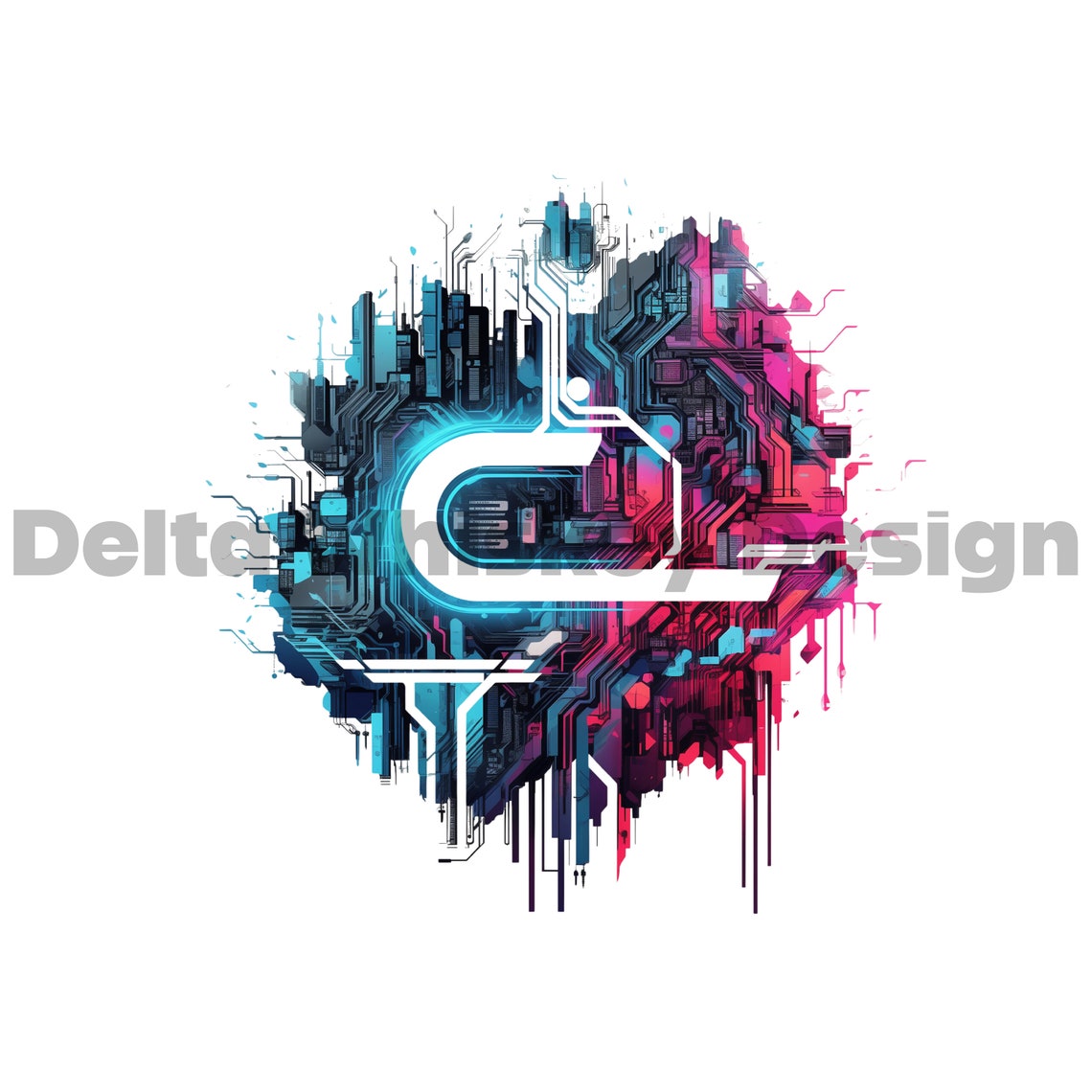 Cyberpunk Svg Logo Digital Logo Professional Logo High Quality Logo ...
