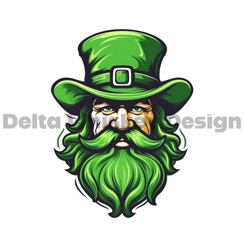 Leprechaun Clipart, St Patricks Day SVG, Shamrock Clipart, Four Leaf ...