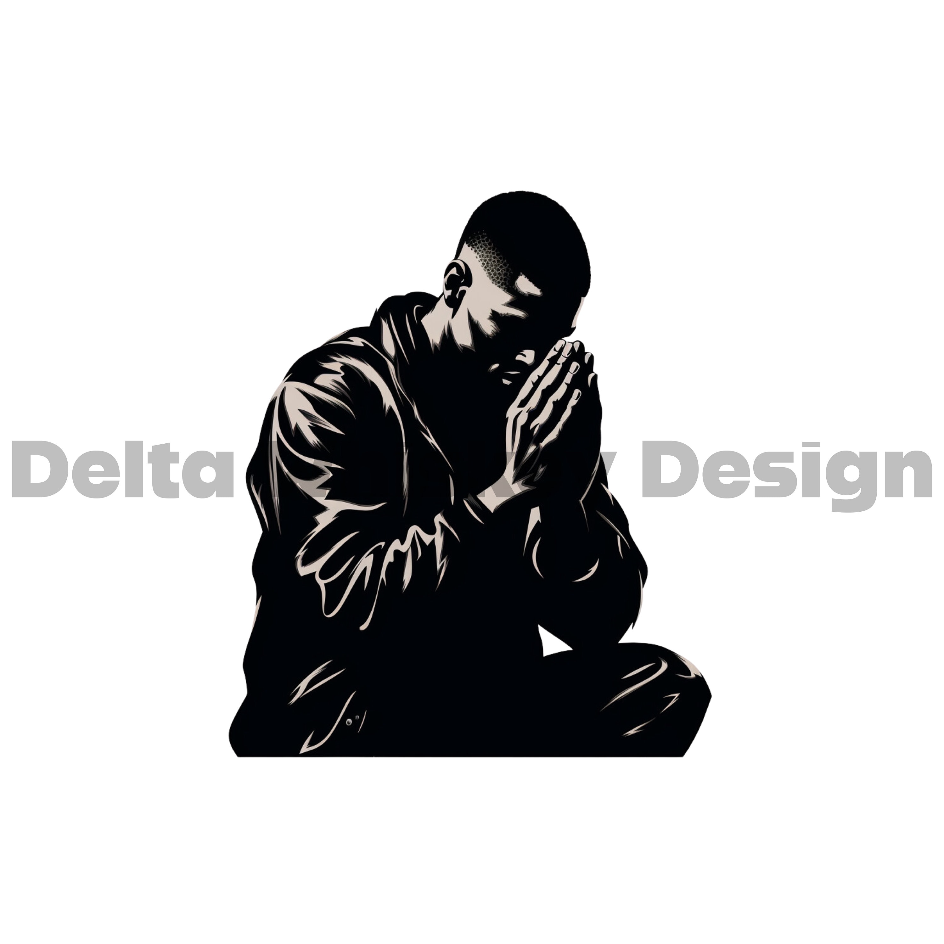 Praying Man Svg Faith T Shirt Faith SVG God SVG Faith in God Svg ...