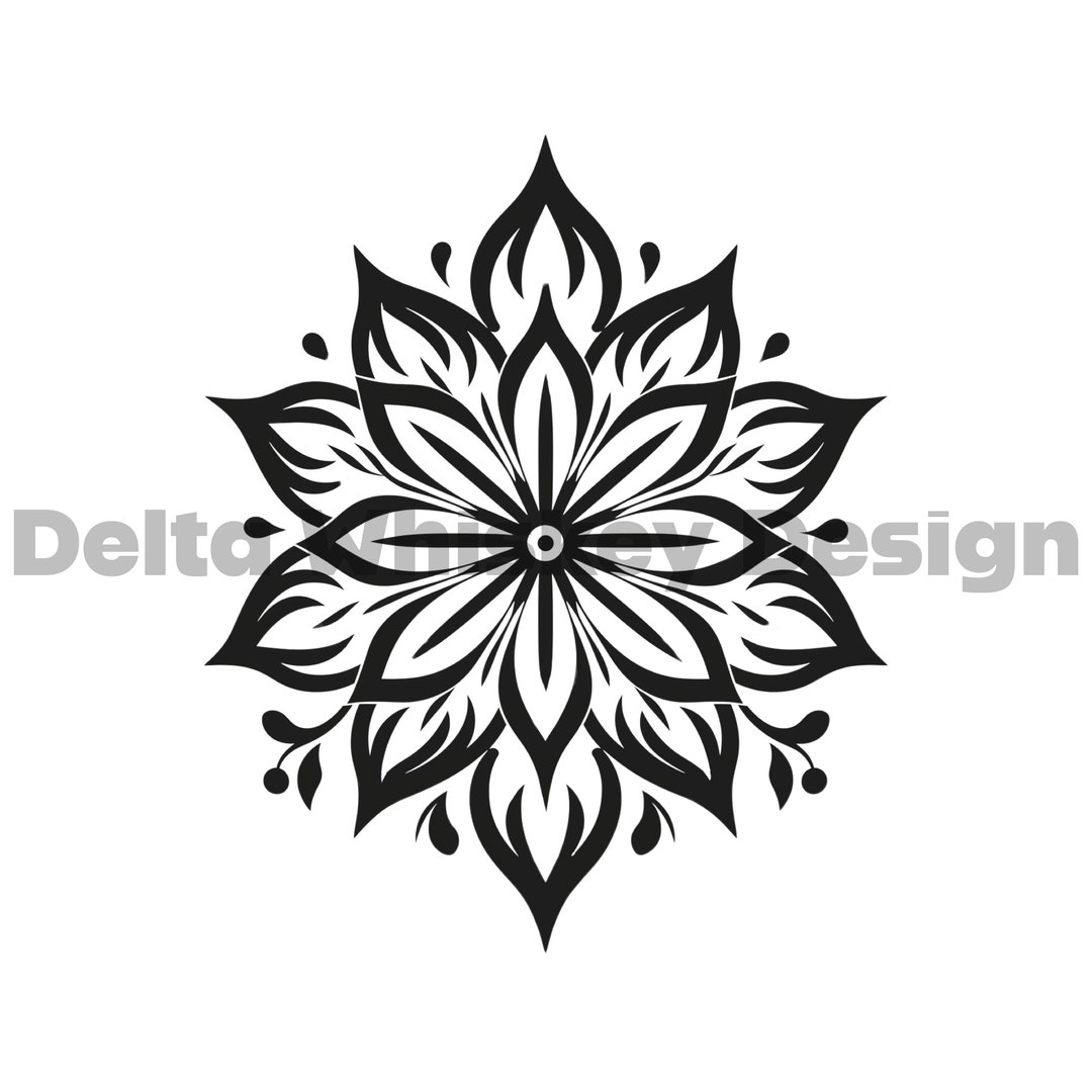 Floral Motifs SVG, Cricut Bouquet, SVG, Png, Silhouette, Silhouette Svg ...