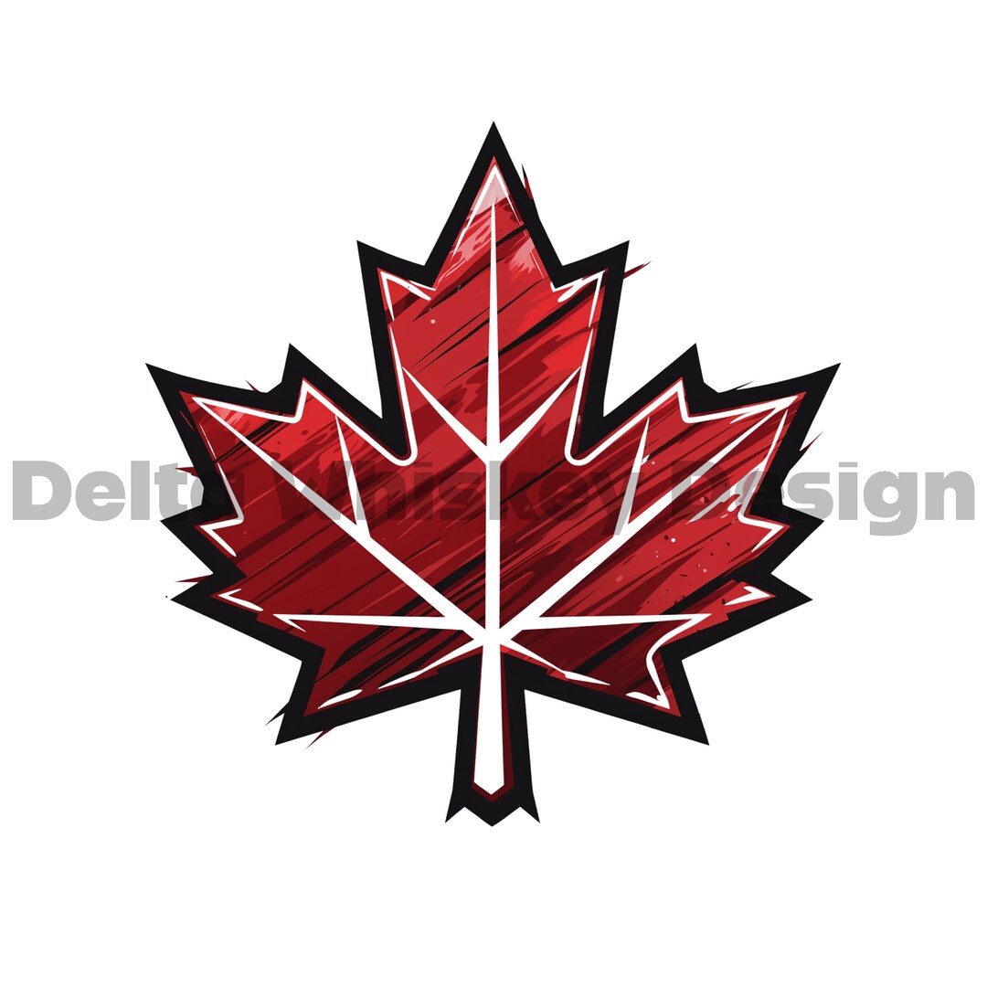 Canada Maple Leaf SVG Logo | Digital Logo | Canada Logo | SVG Logo File ...