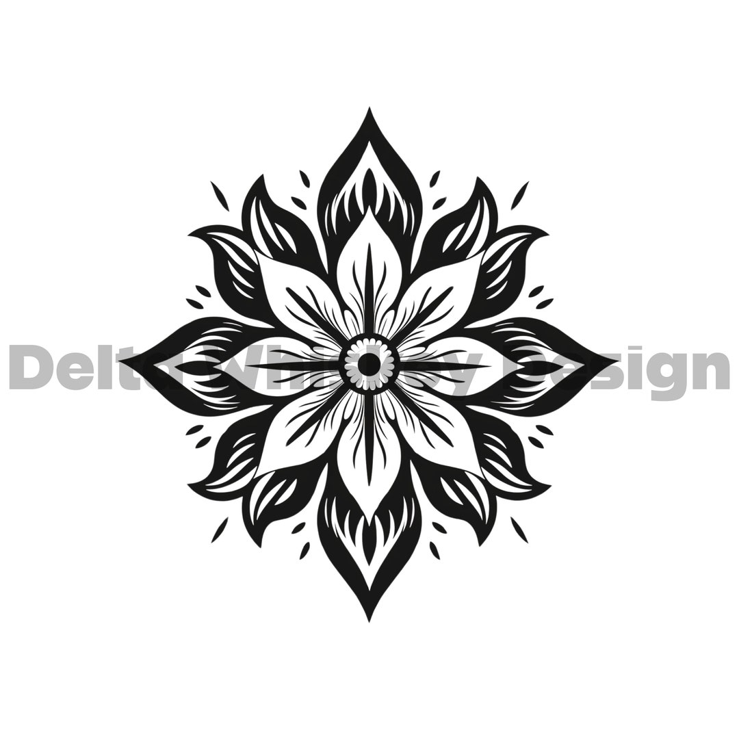 Floral Motifs SVG, Cricut Bouquet, SVG, Png, Silhouette, Silhouette Svg ...