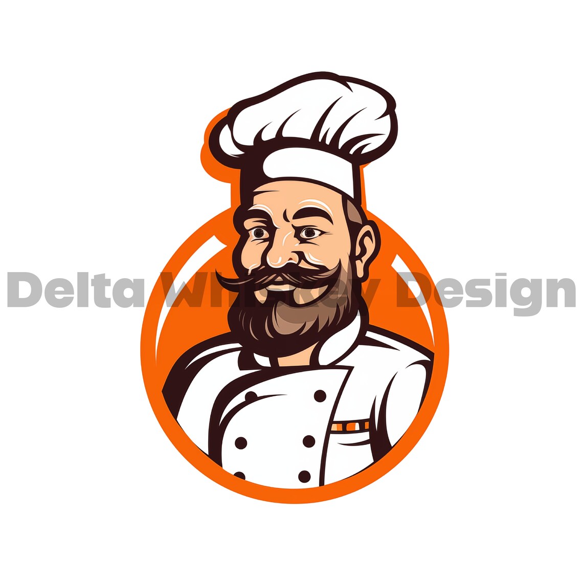 Chef Logo SVG , Restaurant Logo, Svg, Png, Pdf, Png Digital Download ...