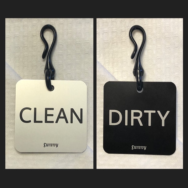 Clean Dirty Dishwasher Signs - Etsy