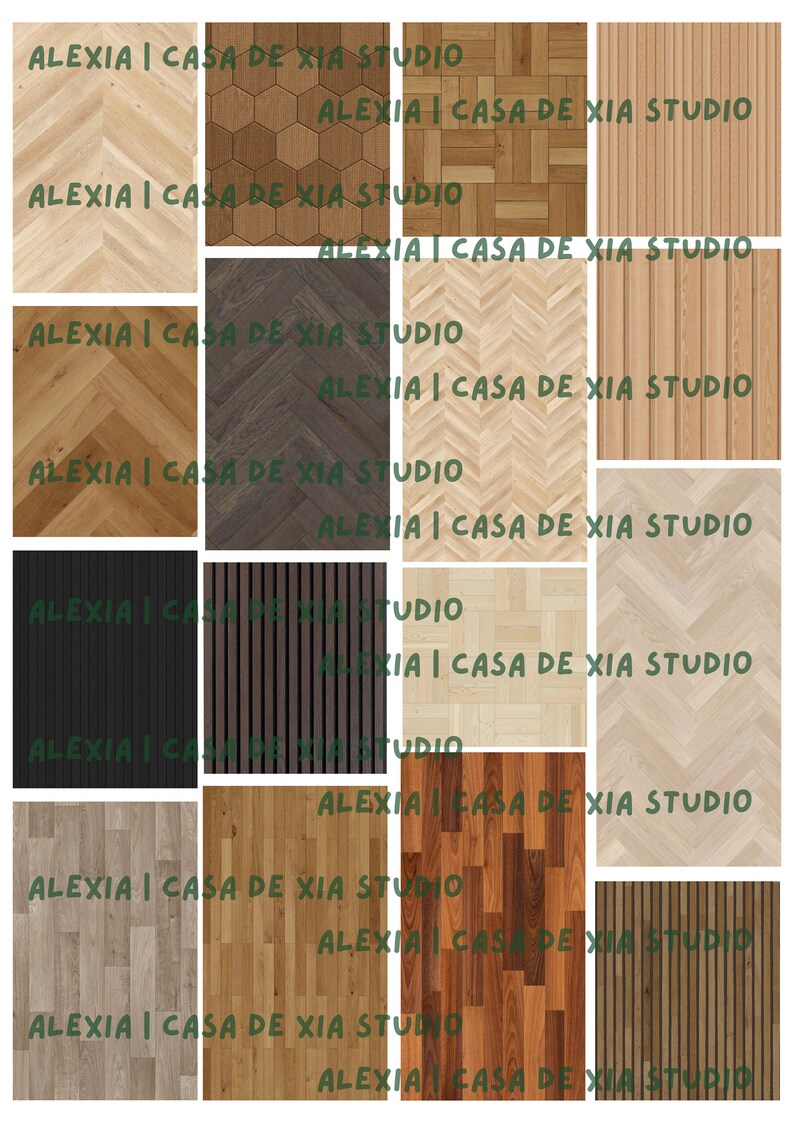 Flooring Texture Collection | Procreate Interior Drawing | Interior ...
