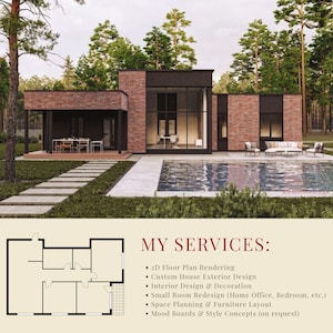 Custom House Design | Realistic Visualization Rendering of Exterior ...