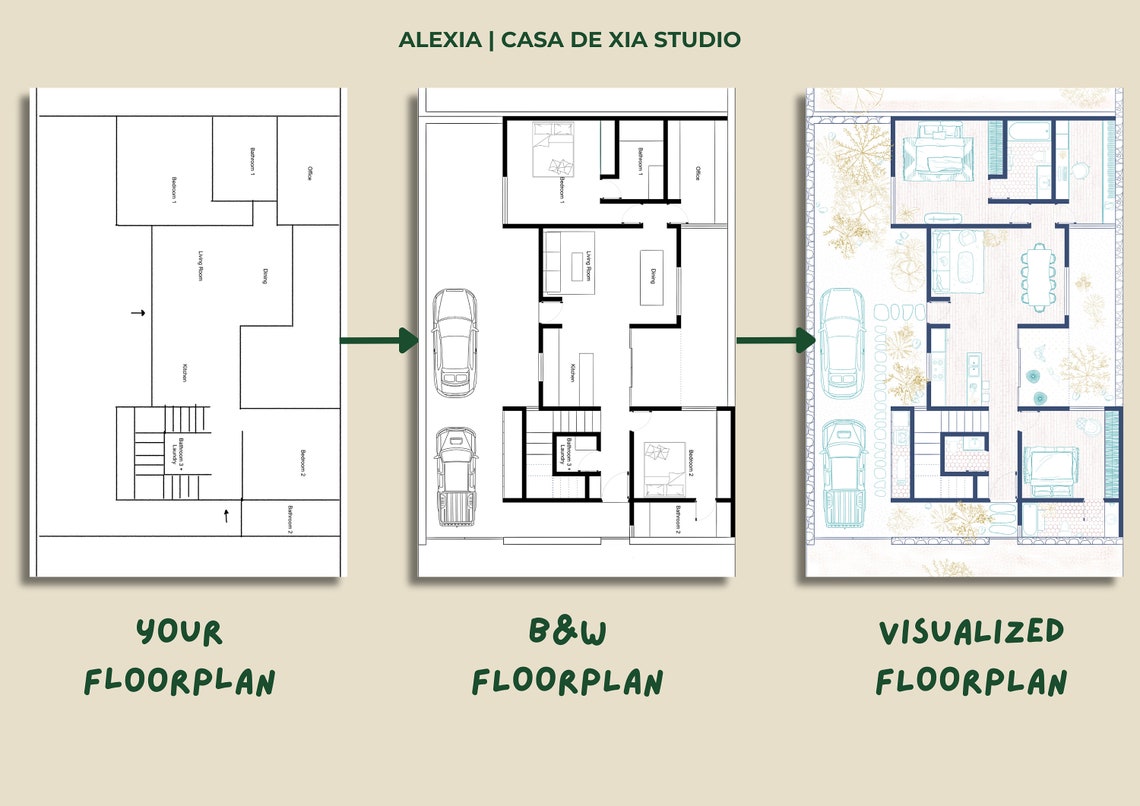 Redraw Floor Plan | Real Estate Layout | Room Plan | Visualized Floor ...