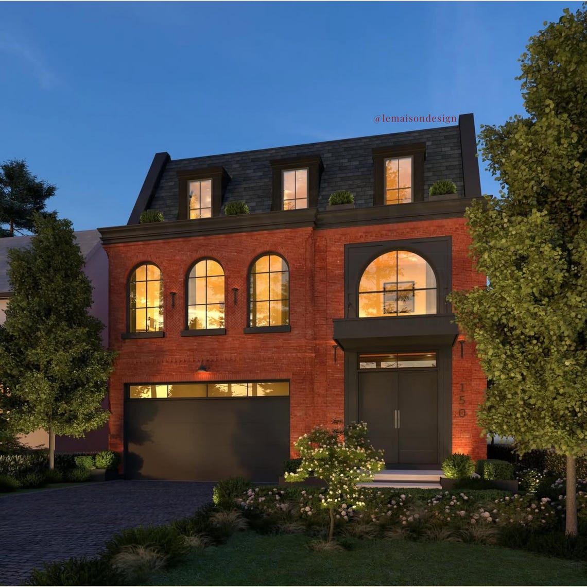 Custom House Design | Realistic Visualization Rendering of Exterior ...