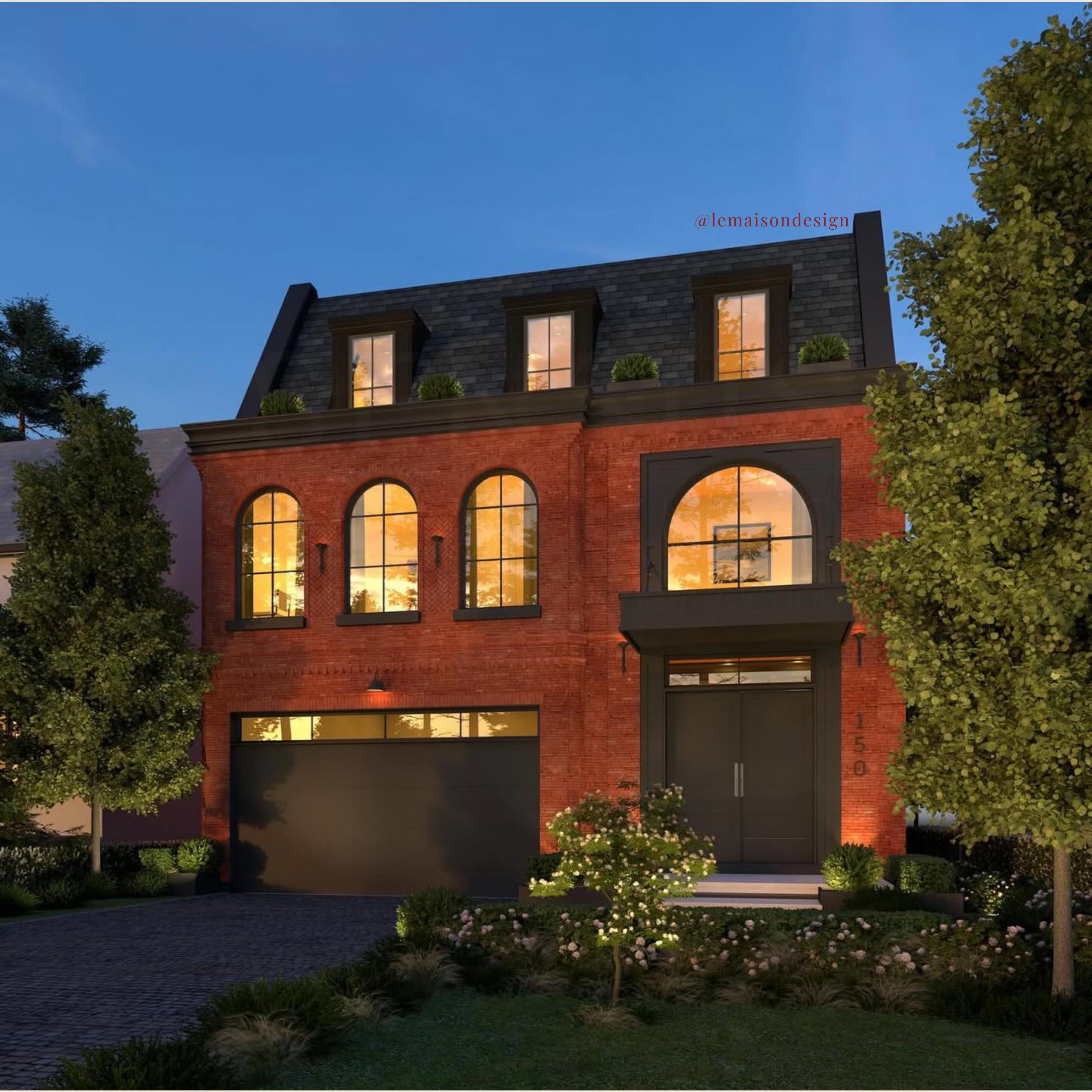 Custom House Design | Realistic Visualization Rendering of Exterior ...