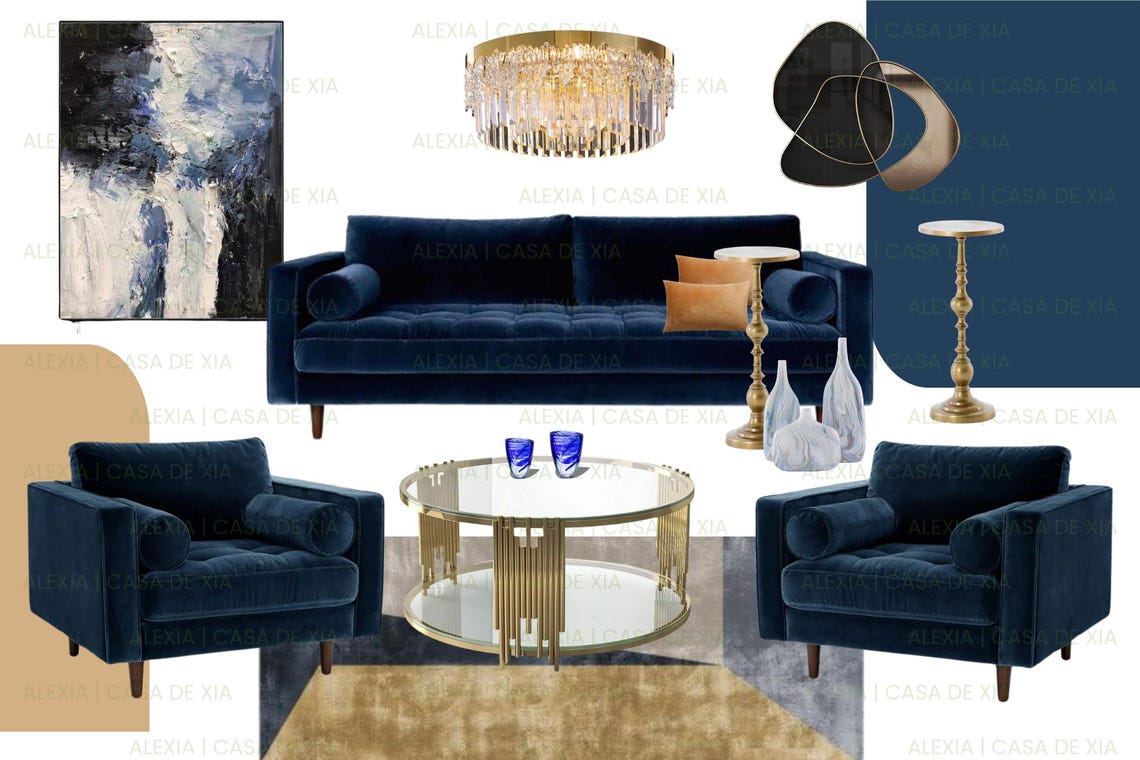 Premium Front View Sofa and Couch PNG Pack | Interior Design ...