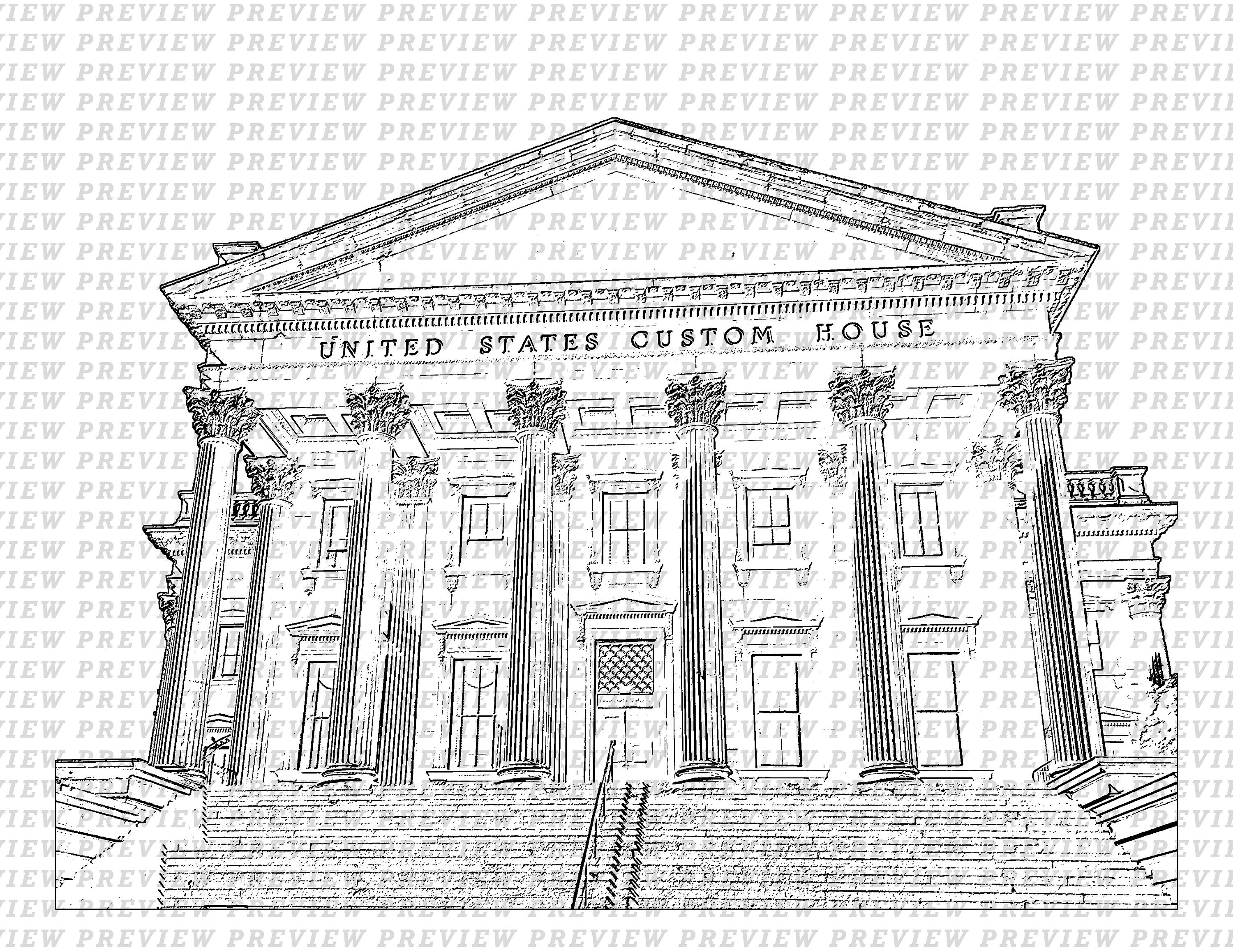 DIGITAL - Discover Series - Charleston SC Coloring Pack (5 Images ...