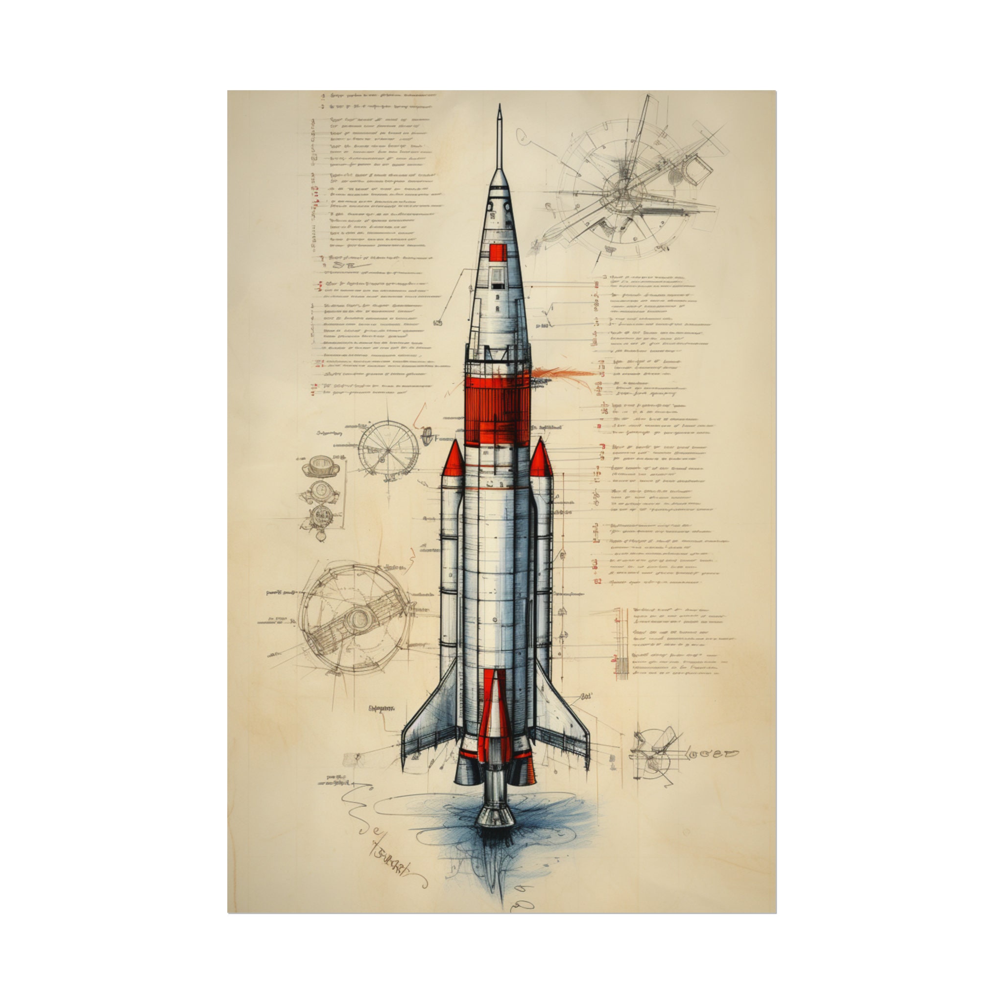 Schematics III Poster - Etsy