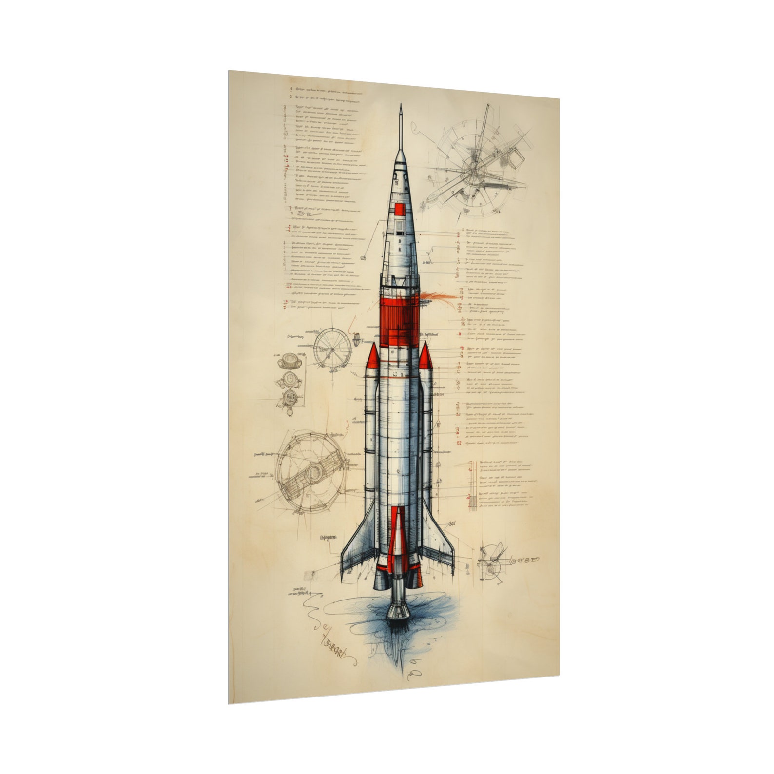 Schematics III Poster - Etsy