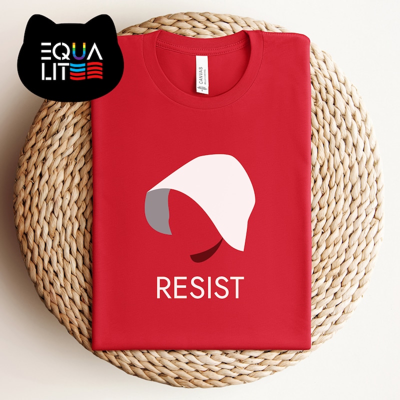 Resist Tshirt - Etsy