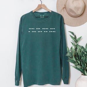 Subtle Morse Code F*** Trump Political Protest Tee With Hidden Message ...